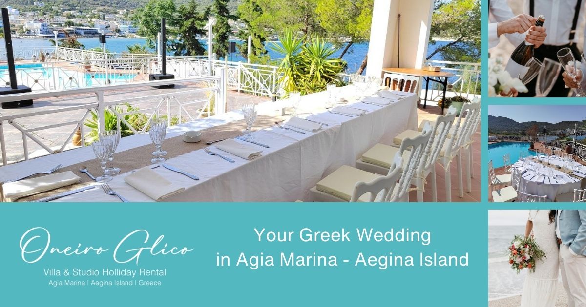 Greek Wedding in Agia Marina on Aegina Island - oneiroglico.com